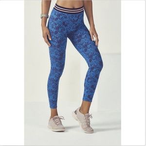 Fabletics | Pants & Jumpsuits | Fabletics Seamless 78 Leggings Blue ...